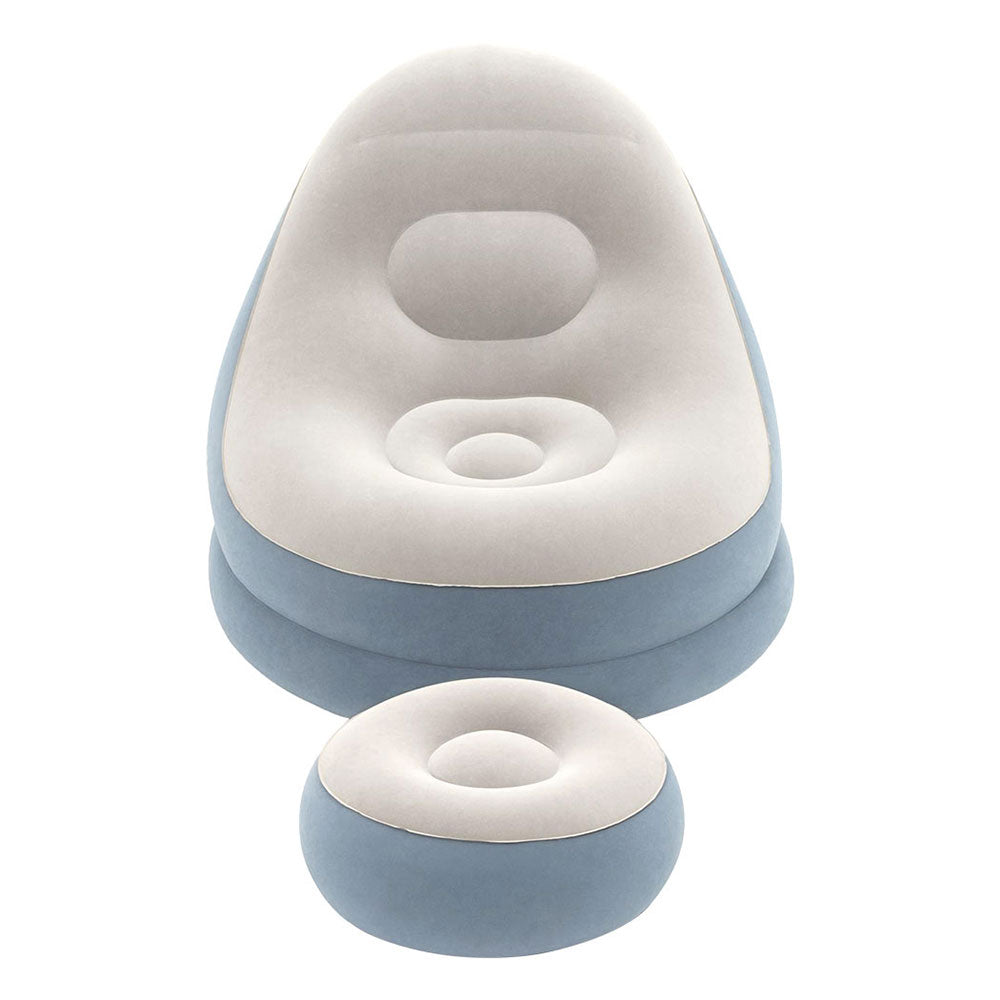 Bestway Inflatable Air Chair Seat Couch Lazy Sofa Lounge Ottoman Purpl