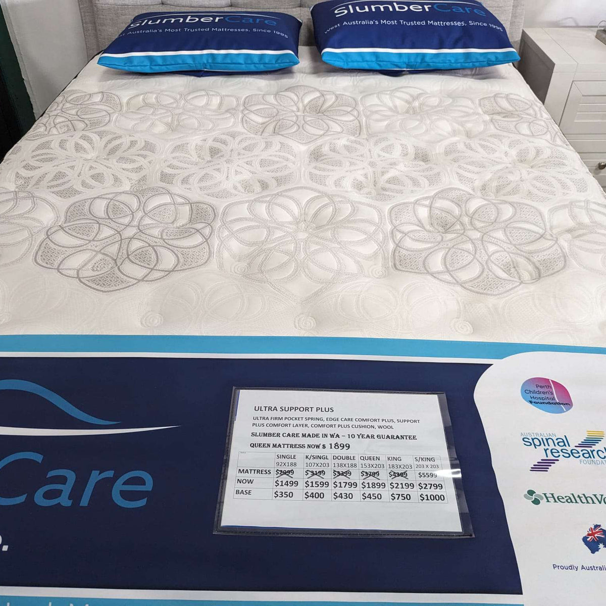 Slumbercare Ultra Support Plus Mattress | Bedworld