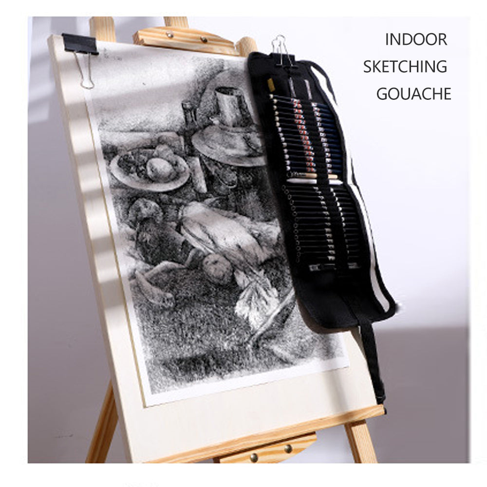 4K Solid Wood Drawing Board Easel Indoor Painting Table Sketching Draw